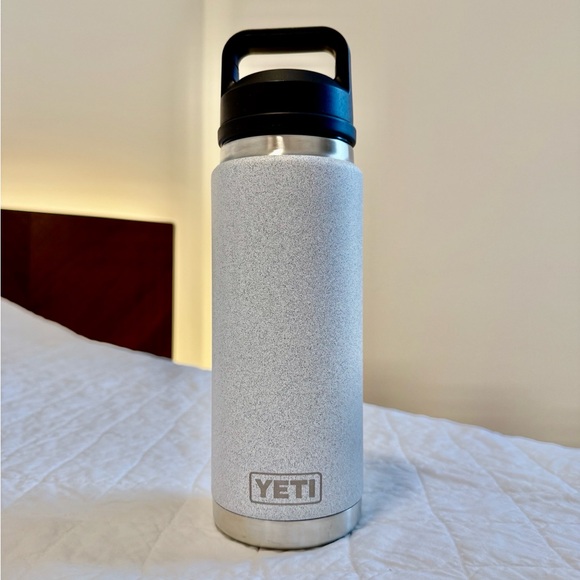 Yeti | Dining | Yeti Rambler Grey Stone 26 Oz Water Bottle With Chug ...